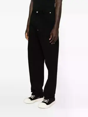 Rick Owens Button-fly Jeans - Black