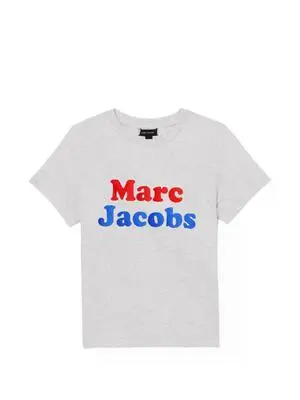 Marc Jacobs Canal St Logo-print T-shirt - Grey