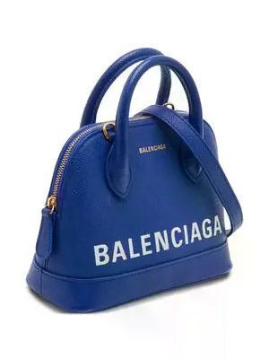Balenciaga Xxs Ville Satchel Bag - Blue