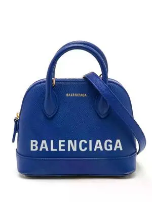 Balenciaga Xxs Ville Satchel Bag - Blue