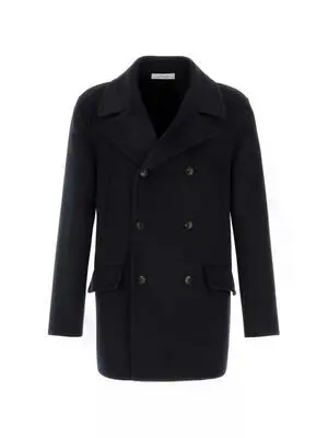 UMIT BENAN The Good Double-breasted Coat - Blue