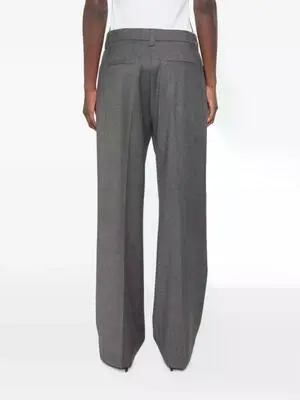 Antonelli Firenze Salice Pleated Wide-leg Trousers