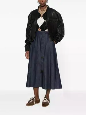 Max Mara Midi Skirt - Blue