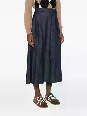 Max Mara Midi Skirt - Blue