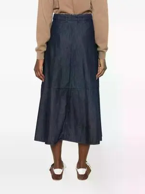 Max Mara Midi Skirt - Blue