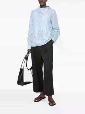 Dixie Pleated Wide-leg Trousers