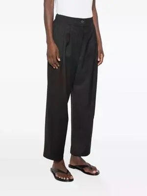 Dixie Pleated Wide-leg Trousers