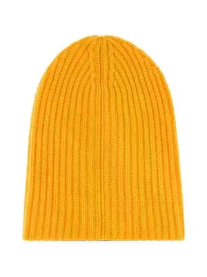 UMIT BENAN Paradiso Ribbed-knit Beanie Hat - Yellow