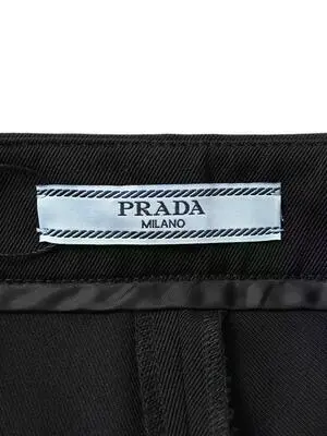 Prada Ankle-zip Trousers