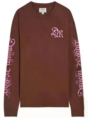 DAMSON MADDER Logo-print Long-sleeves T-shirt