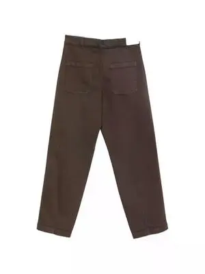 Eleventy Seam-detail Trousers - Brown