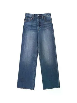 LEVI'S Ribcage Wide-leg Jeans - Blue