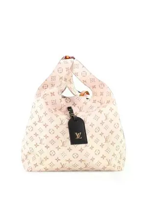 LOUIS VUITTON Atlantis Handbag Monogram Dune Canvas Gm Shoulder Bag - Neutrals