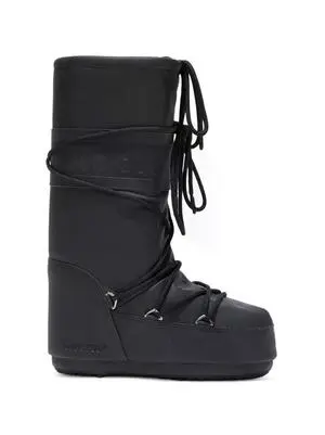 Moon Boot Icon Rubber Boots - Black