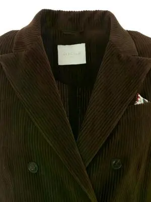 CIRCOLO 1901 Double-breasted Corduroy Blazer