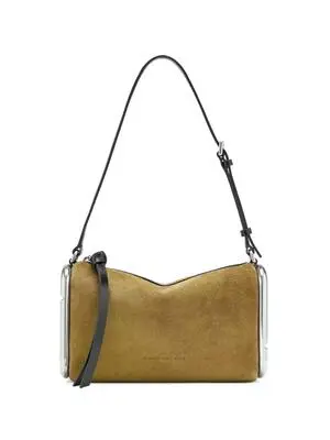 Marc Jacobs Scene Small Shoulder Bag In Suede - Brown