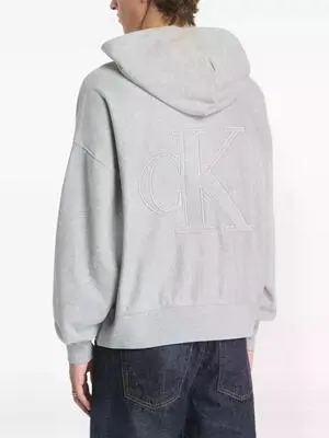 Calvin Klein Logo-embroidered Hoodie