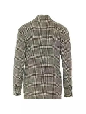 CIRCOLO 1901 Check Motif Double-breasted Jacket