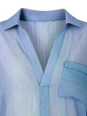 KOCCA Idrotea Striped Long-sleeve Blouse