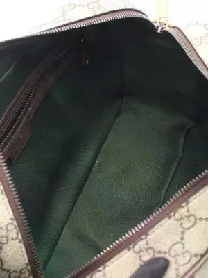 Gucci 2016-2026 Medium Gg Supreme Web Ophidia Crossbody Bag