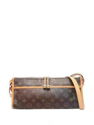 LOUIS VUITTON 2005 Monogram Popincourt Long Crossbody Bag - Brown