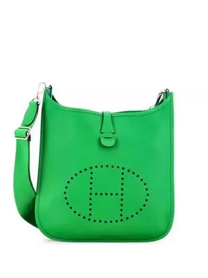 Hermès Evelyne Bag Gen Iii Epsom Pm Crossbody Bag - Green