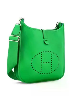 Hermès Evelyne Bag Gen Iii Epsom Pm Cross Body Bag - Green