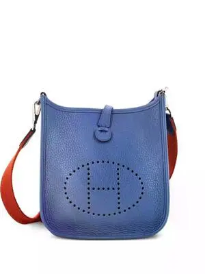 Hermès Evelyne Bag Gen Iii Clemence Tpm Cross Body Bag - Blue