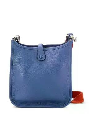 Hermès Evelyne Bag Gen Iii Clemence Tpm Cross Body Bag - Blue