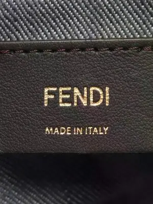 Fendi 2010-2026 Zucca Canvas Mamma Baguette Satchel