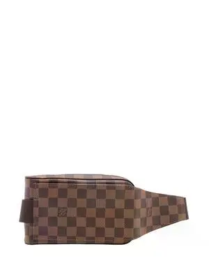 LOUIS VUITTON 2004 Damier Ebene Geronimos Crossbody Bag