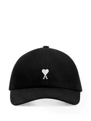 AMI Paris De Coeur Baseball Cap - Black