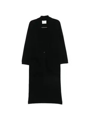 LISA YANG Button-fastening Longline Cardigan - Black