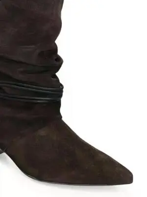 ALCHIMIA Slouchy Pointed-toe Boots