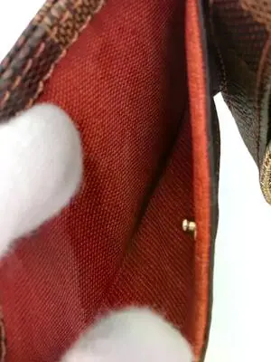 LOUIS VUITTON 2005 Damier Ebene Geronimos Crossbody Bag