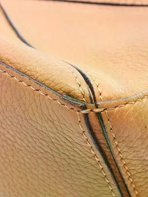 Loewe 2010-2026 Mini Calfskin Puzzle Edge Satchel - Brown