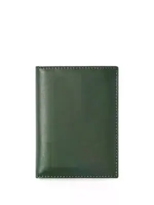 Comme Des Garçons Bifold Logo-detail Wallet - Green