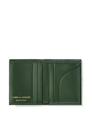 Comme Des Garçons Bifold Logo-detail Wallet