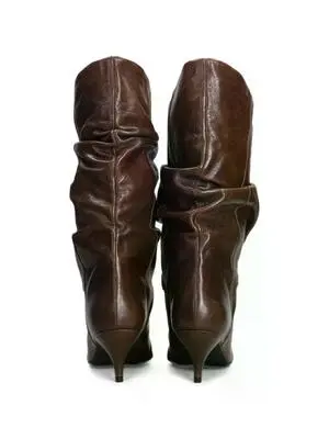 ALCHIMIA Slouchy Pointed-toe Boots