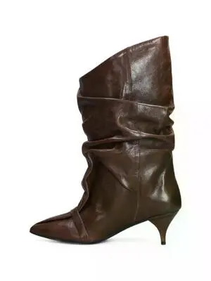 ALCHIMIA Slouchy Pointed-toe Boots