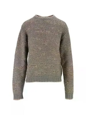 Fabiana Filippi Sequin-embellished Chunky-knit Sweater - Grey