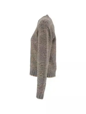 Fabiana Filippi Sequin-embellished Chunky-knit Sweater