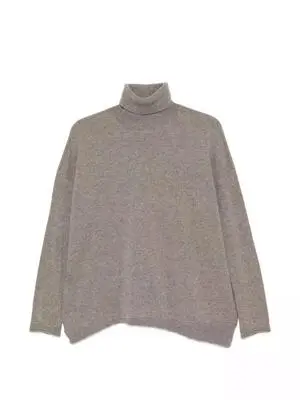 VANISE Roll-neck Cashmere Sweater - Brown
