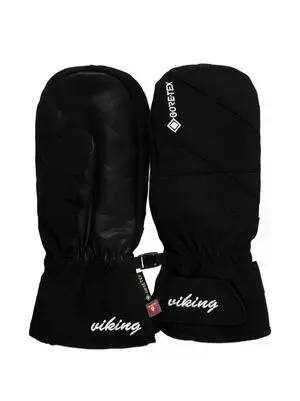 VIKING Gore-tex Logo-embroidered Gloves - Black