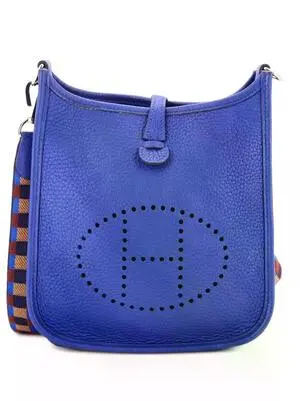 Hermès Evelyne Bag Gen Iii Clemence Tpm Cross Body Bag - Blue