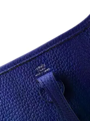 Hermès Evelyne Bag Gen Iii Clemence Tpm Cross Body Bag - Blue