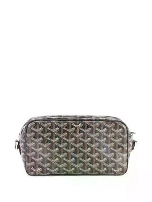 Goyard Cap Vert Bag Coated Canvas Crossbody Bag - Black