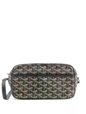 Goyard Cap Vert Bag Coated Canvas Crossbody Bag - Black