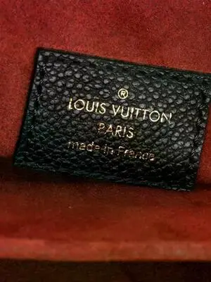 LOUIS VUITTON Pochette Metis Bicolor Monogram Empreinte Giant Crossbody Bag - Black