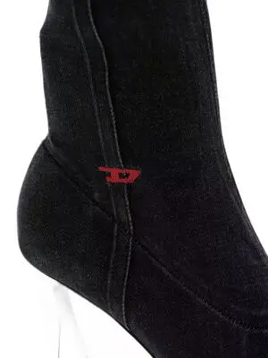 DIESEL® Denim Pointed-toe Boots